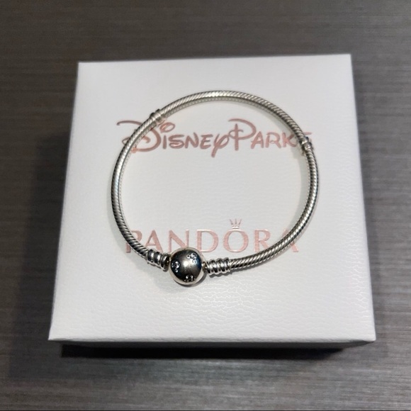 Pandora | Jewelry | Pandora Disney Moments Sparkling Mickey Mouse Snake ...